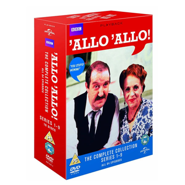 Allo Allo Series 1 to 9 Complete Collection DVD – cavo.ae