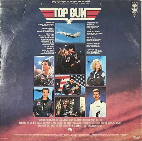 Top Gun (Original Soundtrack) (Used Vinyl) LP | Buy now – cavo.ae