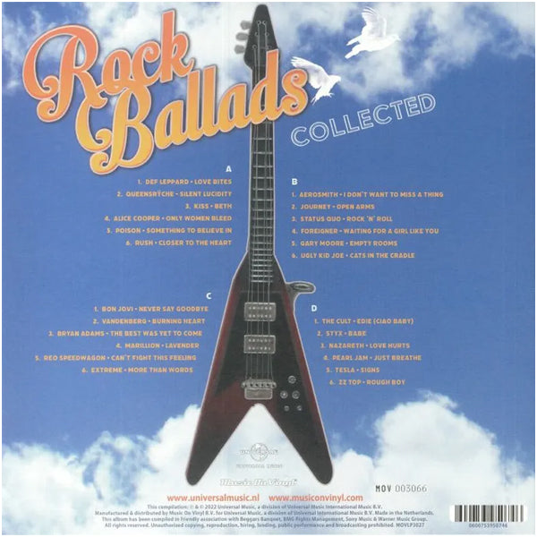 Rock Ballads Collected - 2LP | Buy now vinyls online in UAE – cavo.ae