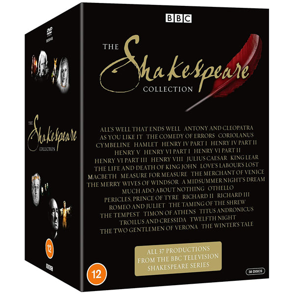 Bbc: Tv Shakespeare Complete Collection - 38DVD – cavo.ae