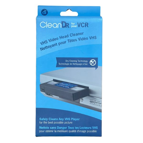 CleanDr VHS Video Head Cleaner (Black) (Digital Innovations 6012800 ...