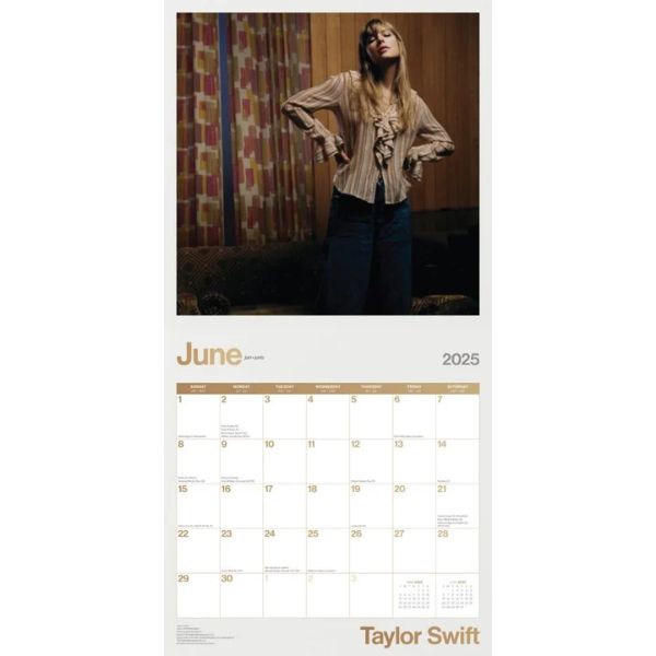 Taylor Swift - Official Calendar 2025 – cavo.ae