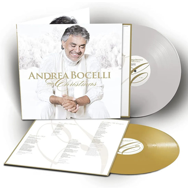 Andrea Bocelli - My Christmas (Limited Edition White & Gold Vinyl)- 2L ...
