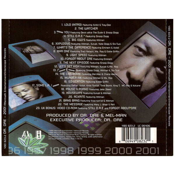 Dr. Dre - 2001 - CD – cavo.ae