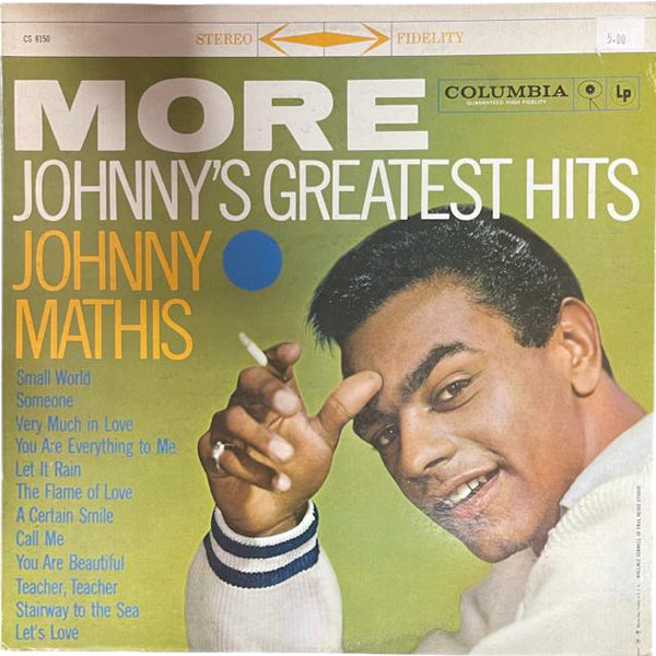 Johnny Mathis - More Johnny's Greatest Hits - LP (Used Vinyl) – cavo.ae