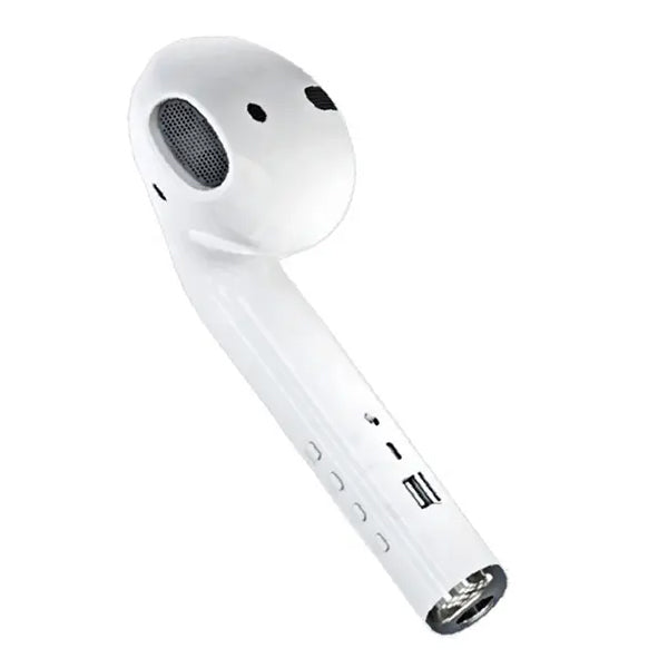 Gadgetmonster Giant Earbud TWS Portable Bluetooth Speaker (22cm) - Whi ...