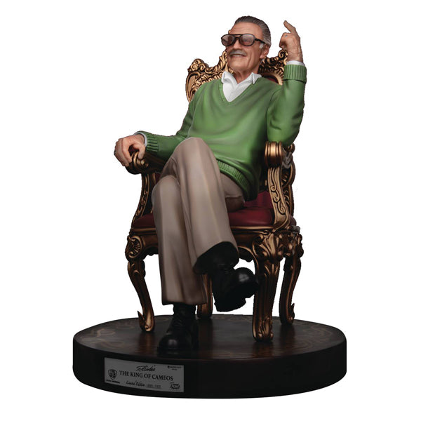 Stan Lee - The King of Cameos - 33 cm Figure - Limited Edition – cavo.ae