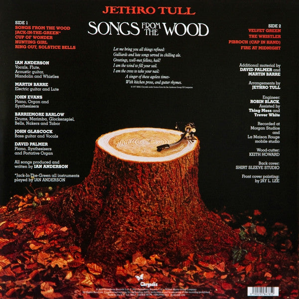 Jethro Tull - Songs From The Wood - LP – cavo.ae