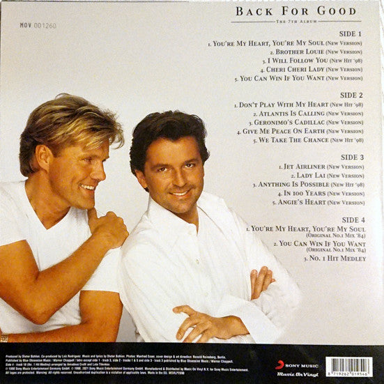 Modern Talking - Back For Good - The 7th Album - 2LP – cavo.ae
