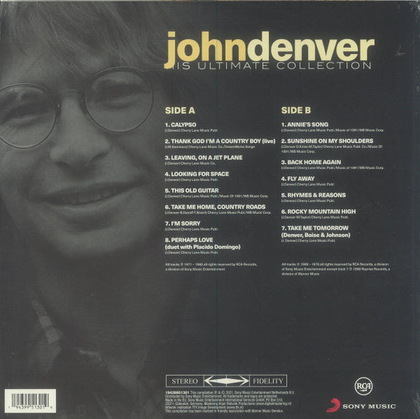 John Denver - His Ultimate Collection (Green Vinyl) - LP – cavo.ae