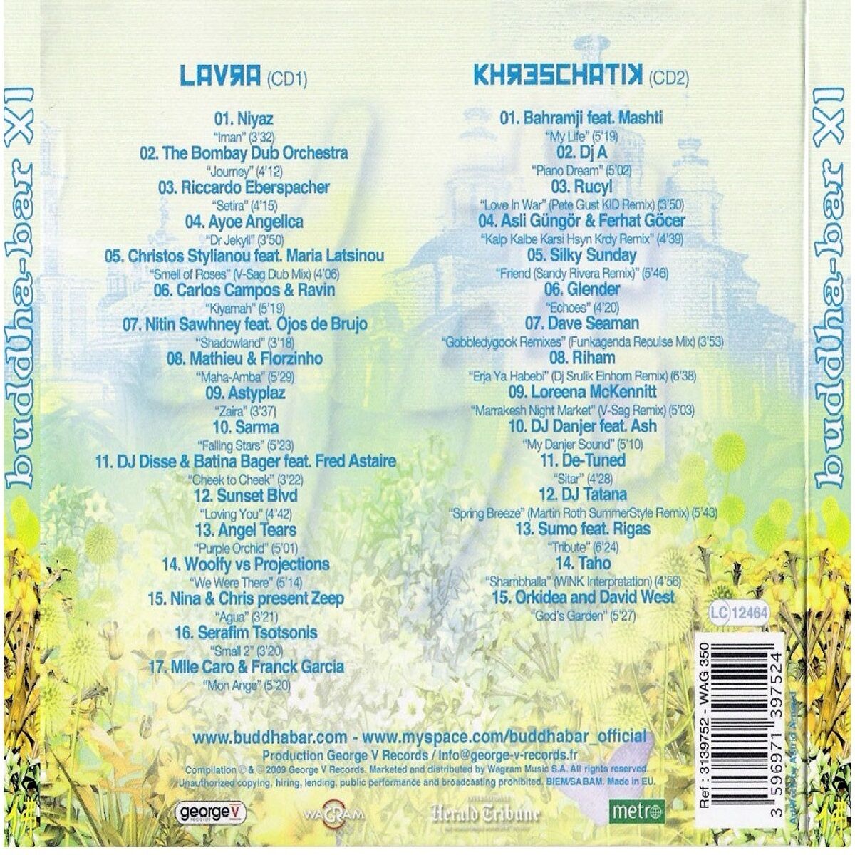 Buddha Bar XI (11) by Ravin - 2CD | Online Music Store Dubai – cavo.ae