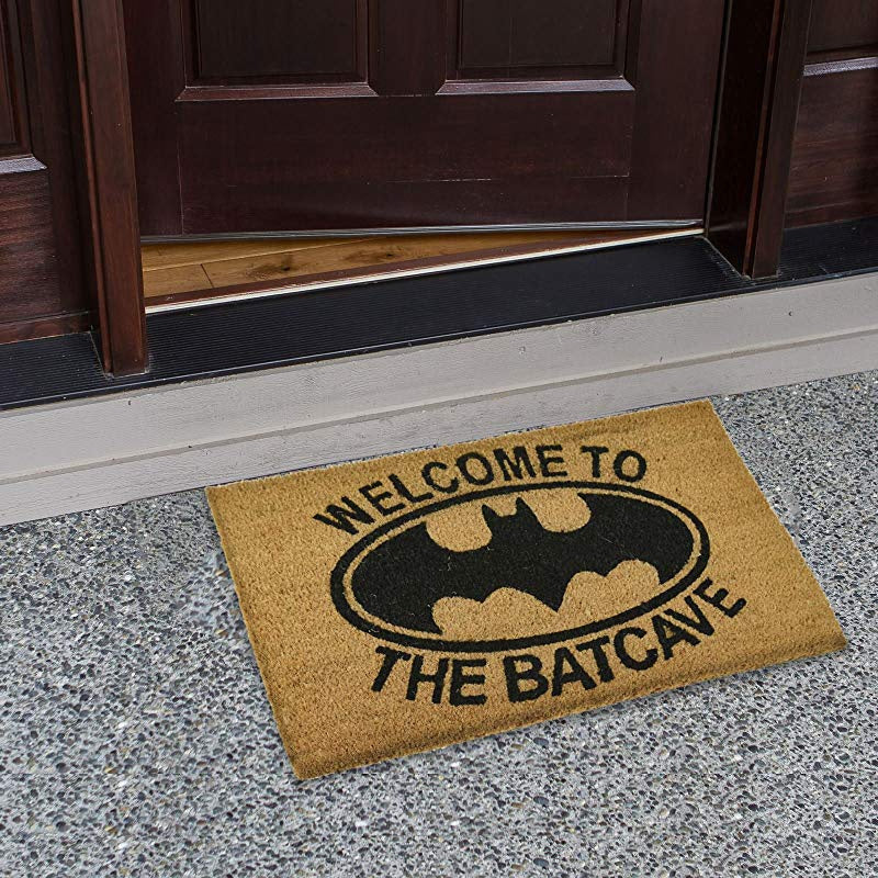 Batman 'Welcome To The Bat Cave' Doormat | doormats Dubai | Online gift ...