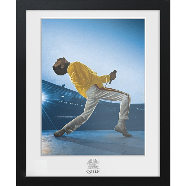 Framed Poster - QUEEN - "Wembley" – cavo.ae
