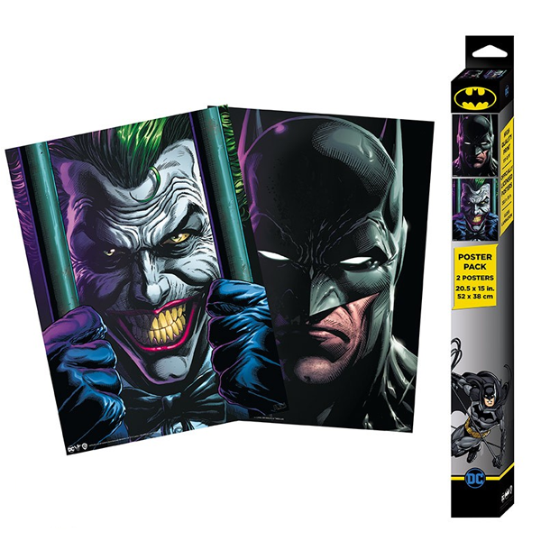 Poster Set - DC Comics - Batman and Joker – cavo.ae