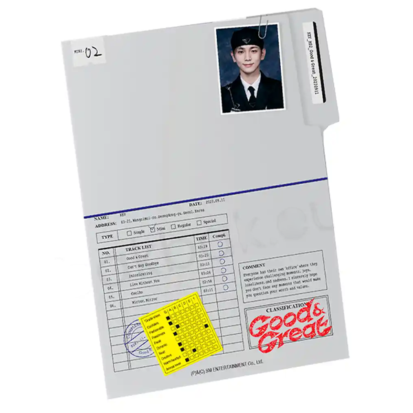 KEY - 2nd Mini Album - Good & Great - Cover Letter Ver. - CD – cavo.ae