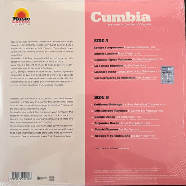 Various Artists - Cumbia (Take Place At The Heart Of Cumbia) - LP – cavo.ae