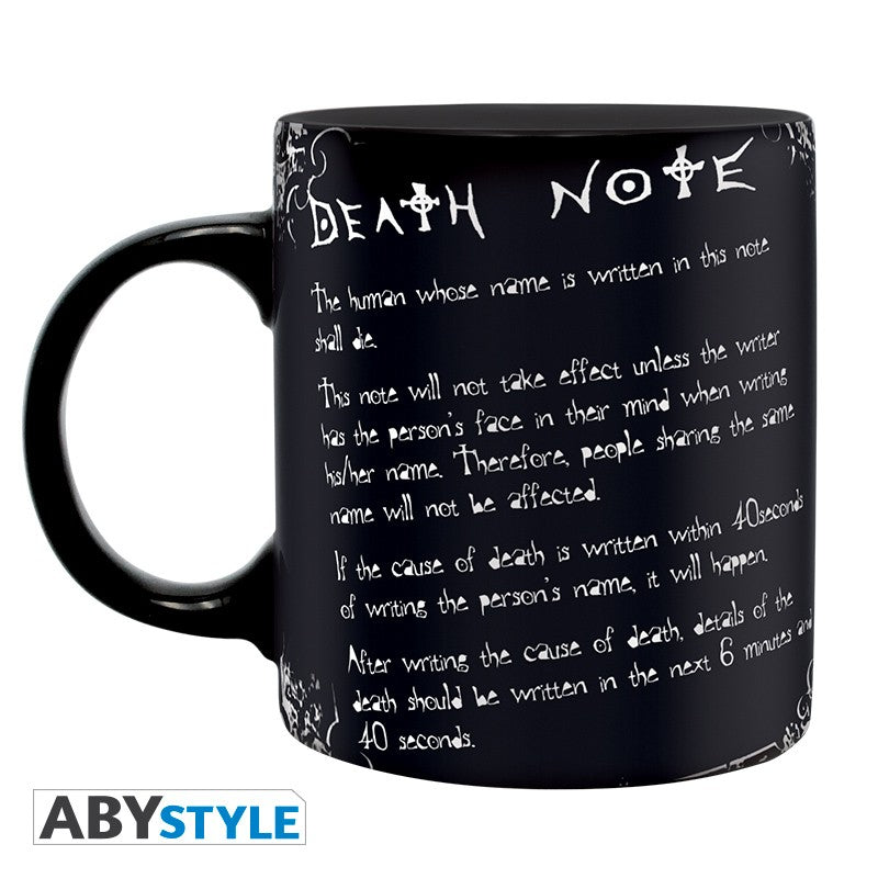 Death Note - Mug - 320 ml - L & Rules – cavo.ae