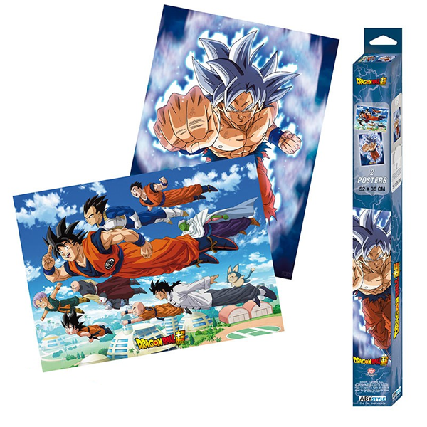 Poster Set - Dragon Ball Super - Goku and Friends – cavo.ae
