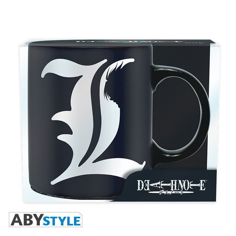 Death Note - Mug - 320 ml - L & Rules – cavo.ae